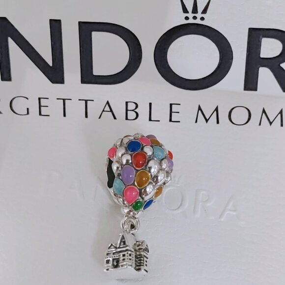 Pandora | Jewelry | Pandora Pixar Up House Balloons Charm S925 Sterling ...